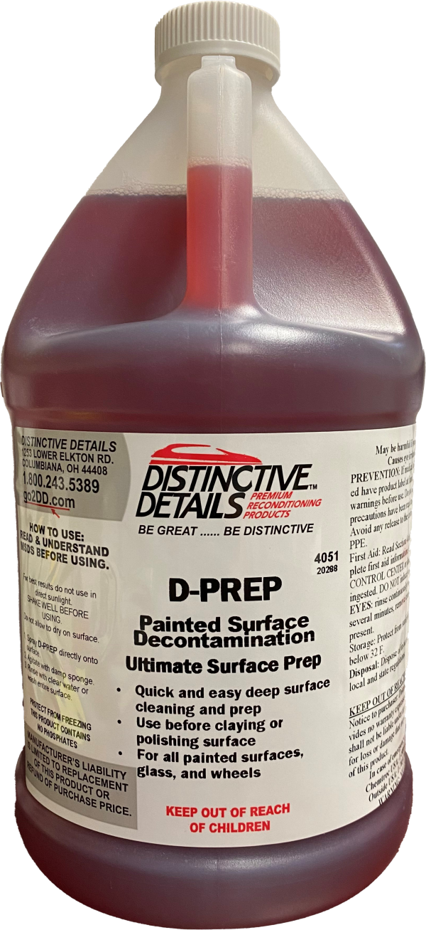 D-PREP DECONTAMINATION - Distinctive Details